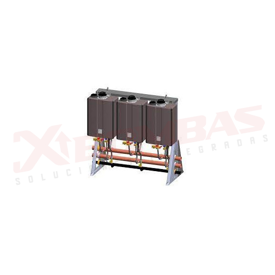 MODELO 1129-347 RINNAI CALENTADOR RACK TYPE-RS03 EXTERIOR EN MURO, 3 ...