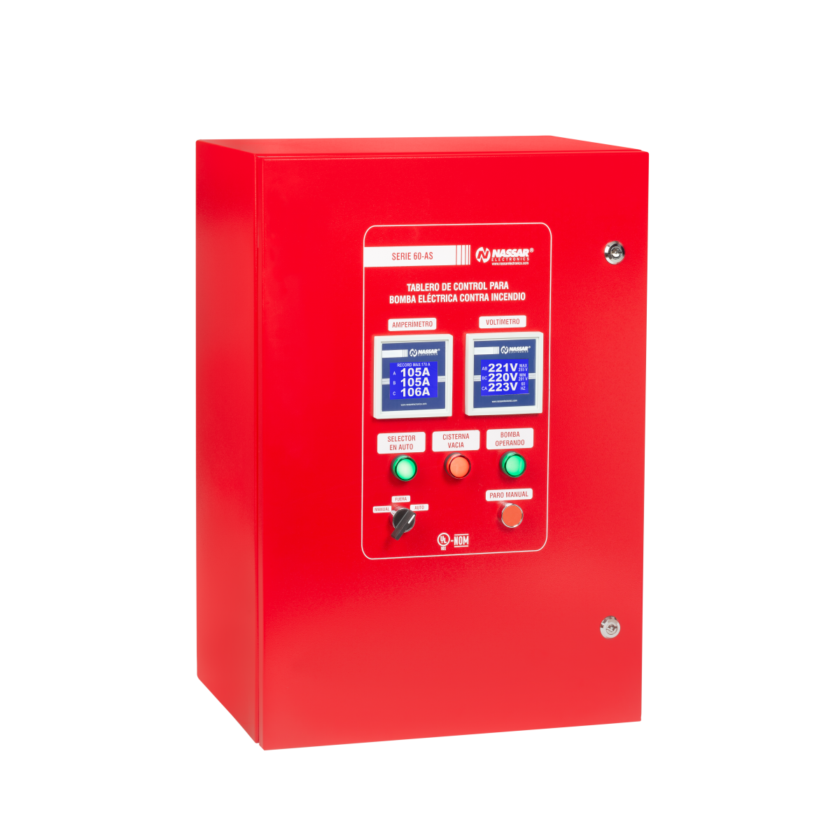 MODELO 60-AS-300-440 NASSAR TABLERO PARA BOMBAS ELÉCTRICAS CONTRA ...